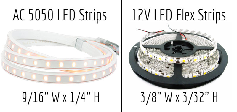 120V LED Light Strips: Long run strips for indoors and out! - LEDSupply ...